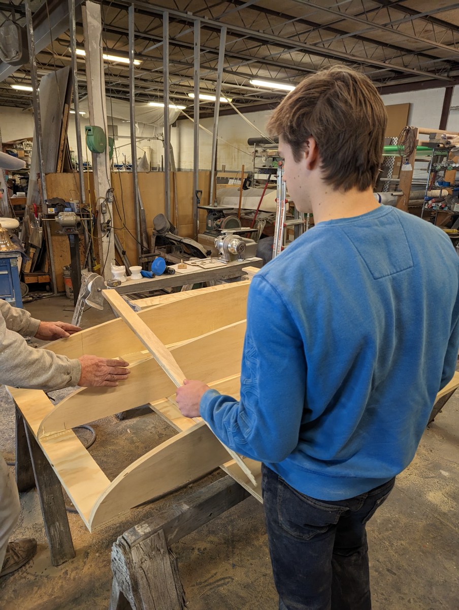 Jack working on plug – Solar Hawks